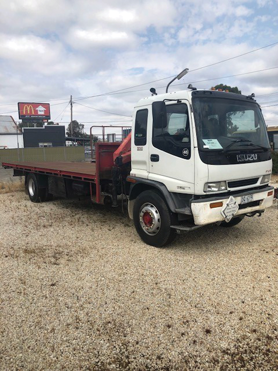1997 ISUZU FVR 900 CRANE TRUCK - JTMD5046404 - JUST TRUCKS